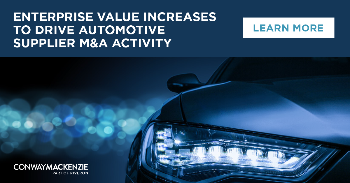 Robust Automotive Supplier M&A Activity - Riveron