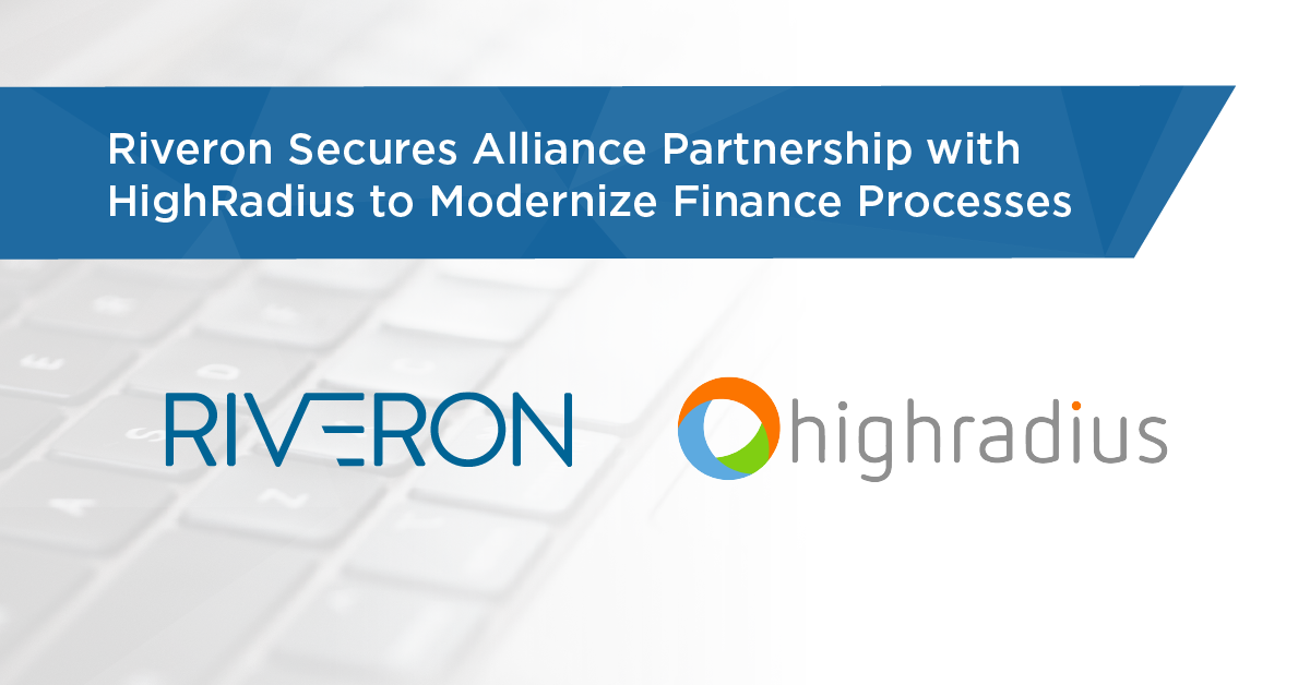 Riveron Secures Alliance Partnership with HighRadius - Riveron